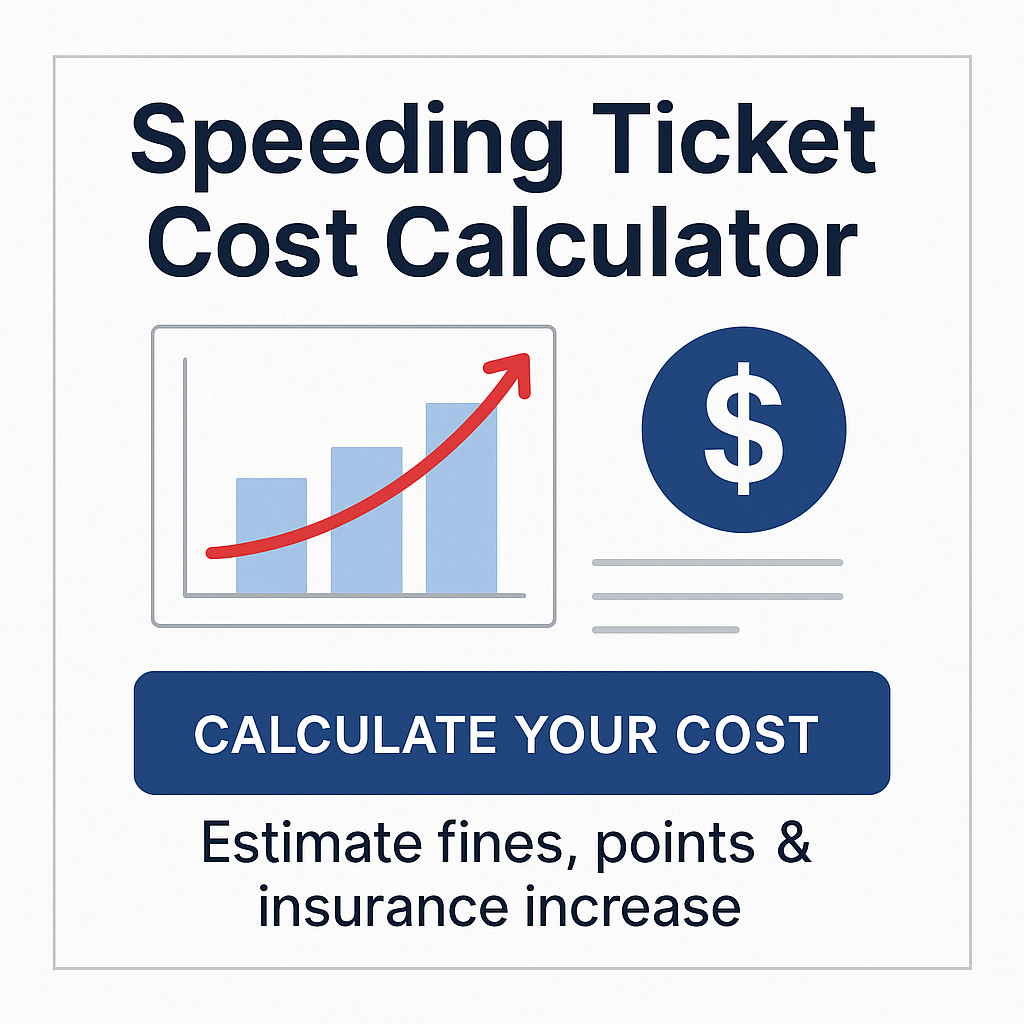 Speeding Ticket Cost Calculator | TrafficTickets.com